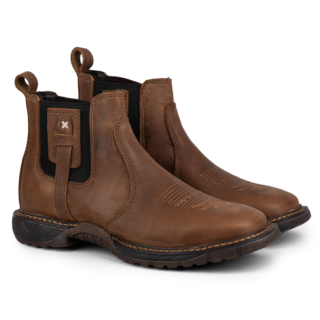 Bota Chelsea de Trabajo Cebu Outback Crazy Tan | Bootplace.mx
